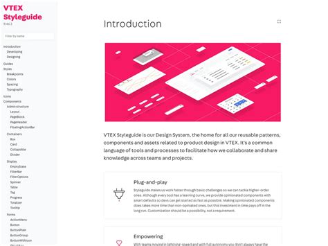 Styleguide By Vtex A React Template Built At Lightspeed