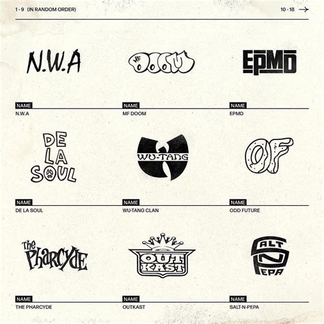 Complex On Instagram The 72 Biggest Hip Hop Logos Of All Time