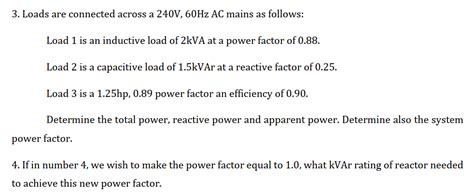 Solved ELECTRICAL CIRCUITS AC Power Analysis Complex Power Chegg Com