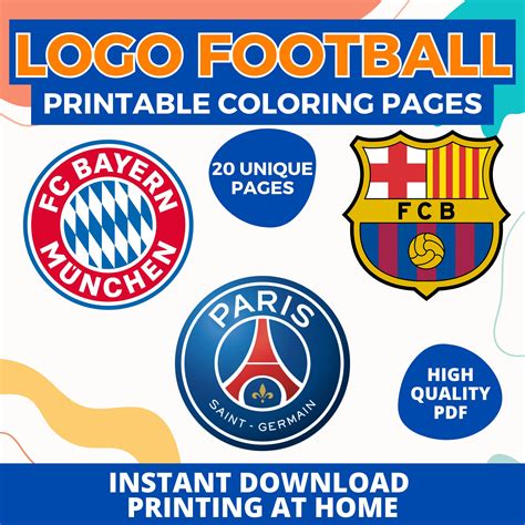 Barcelona Logo Coloring Pages