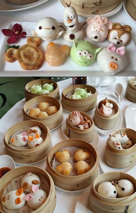 Menggemaskan Restoran Ini Tarik Pengunjung Dengan Menu Dim Sum Disney