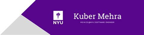 Kuber Mehra Software Engineer Former Swe At Lsl Nyu Ms In Cs Nyu Ex Ml At Cargill