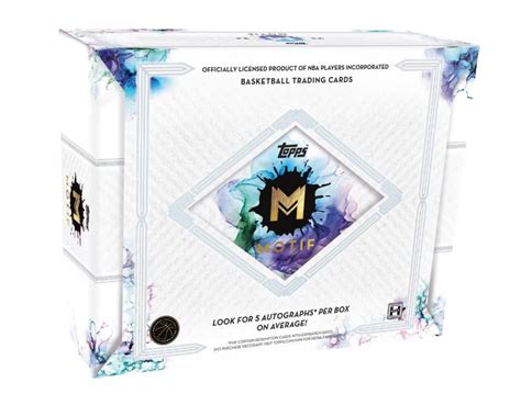 2023 24 Topps Motif Basketball Trading Card Box Set Review And Checklist