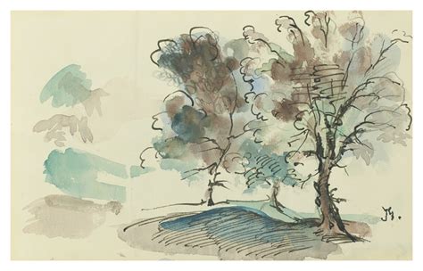 Balthus Balthasar Klossowski De Rola Dit 1908 2001 Trois Arbres
