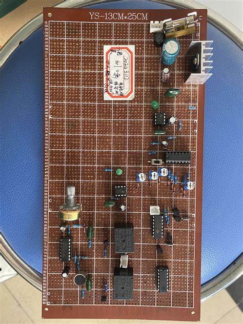 Designed And Soldered Sensor Based Automation Circuit Pcbs Xiao Liu