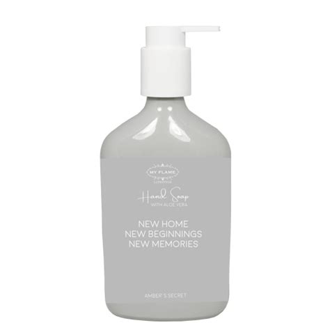 Handzeep I 350 Ml Vloeibare Handzeep In Glazen Fles Met Pompje My Flame Lifestyle