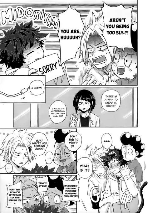 [chu Jyoki] The Cat Is Unaware Boku No Hero Academia Dj [eng