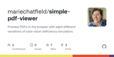 GitHub Mariechatfield Simple Pdf Viewer Preview PDFs In The Browser With Eight Different