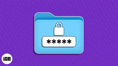 How To Password Protect Folders On Mac In 3 Simple Ways Igeeksblog
