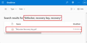 How To Find Your Bitlocker Recovery Key In Windows