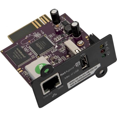Snmp адаптер для ИБП Powercom Netagent Ds807 купить в Минске цена