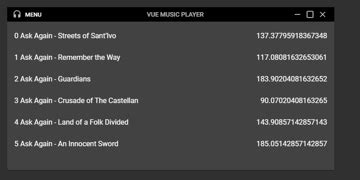 Build A Music Player With Vuetify