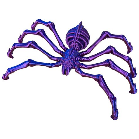 Wadada Halloween 3d Printed Hell Skeleton Tarantula Decorations