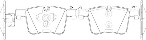 BRAKE PADS SB BP32558