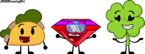 Omelette Tiboor Ruby Bfb And Clover Iii By Aquadiamondda On