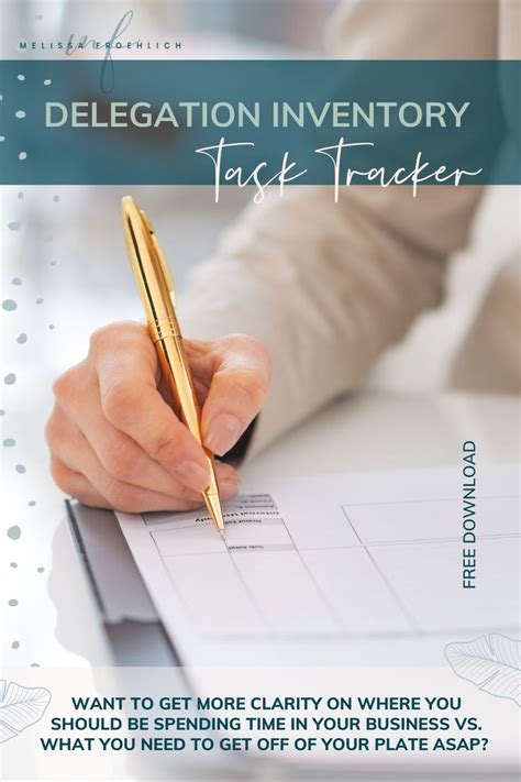 Delegation Inventory Task Tracker