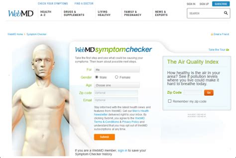 Diagnose Yourself From Home With The Webmd Symptom Checker Tech Junkie