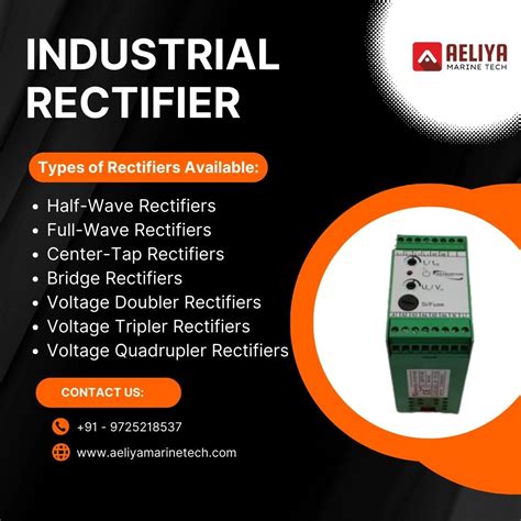 Rectifier Types Working Applications And Advantages