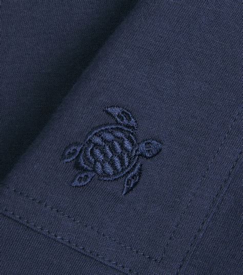Vilebrequin Blue Organic Cotton Jersey Titan T Shirt Harrods Uk
