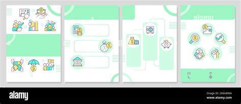 Corporate Finance Brochure Template Stock Vector Image And Art Alamy