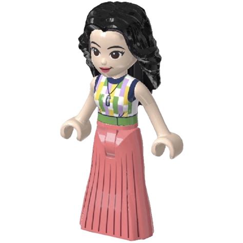 LEGO Emma With Long Coral Skirt Minifigure Brick Owl LEGO Marketplace
