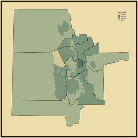 Median Individual Income Statistical Atlas Of The United States