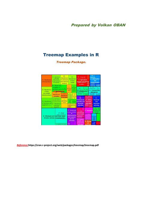 Treemap Package In R And Examples Docx