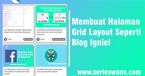Cara Membuat Halaman Blog Menjadi Grid Layout Mirip Blog Igniel