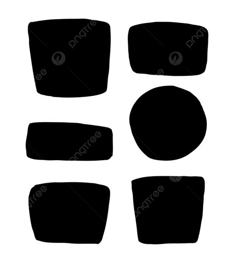 Formas Abstractas De Forma Libre Para El Fondo Del Texto Png Diseño