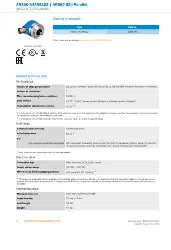 Sick Absolute Encoder At Best Price In Nashik By Techno Services Id 2853383836130