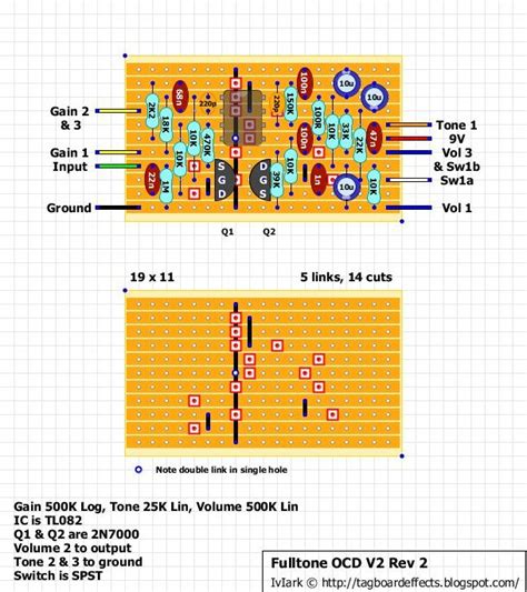 Fulltone Ocd All Versions Diy Guitar Amp Diy Guitar Pedal Ocd