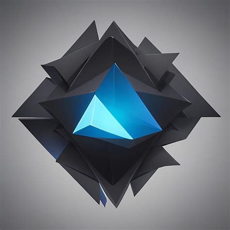 Premium Photo Modern Black Blue Abstract Background Minimal Color