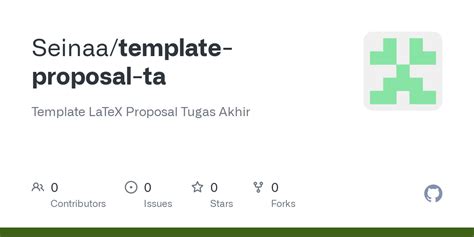 Github Seinaatemplate Proposal Ta Template Latex Proposal Tugas Akhir