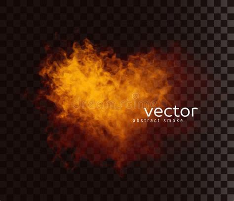 Vector Illustration Of Smoky Heart Stock Vector Illustration Of Shape Fume