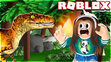 En Dinosaur I Min Zoo Roblox Zoo Tycoon Youtube