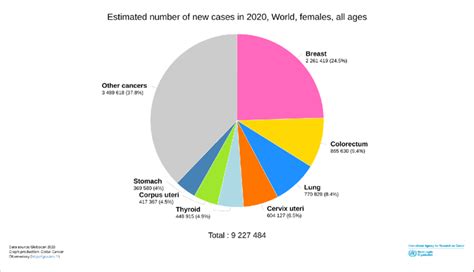 Who Pie Chart About Breast Cancer Statistical Analysis Download Scientific Diagram