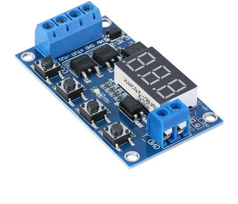 Dual MOS Relay Module Timer Account Switch With Digital LED Display Infinite Cycle Bol