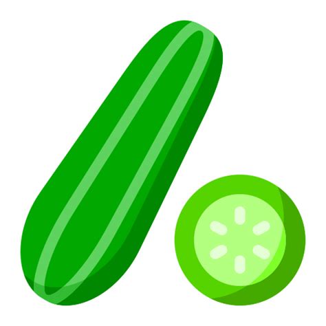 Cucumber Free Food And Restaurant Icons