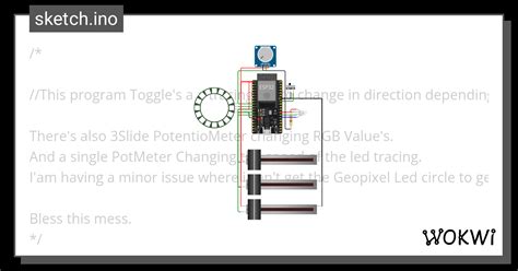 Les11homeworkprogram Ledring Wokwi Esp32 Stm32 Arduino Simulator