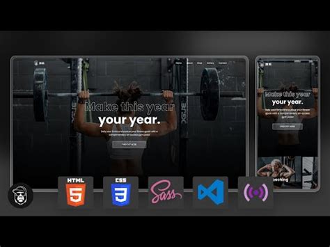 How To Make A Fully Responsive Landing Page Using HTML CSS SCSS And JavaScript