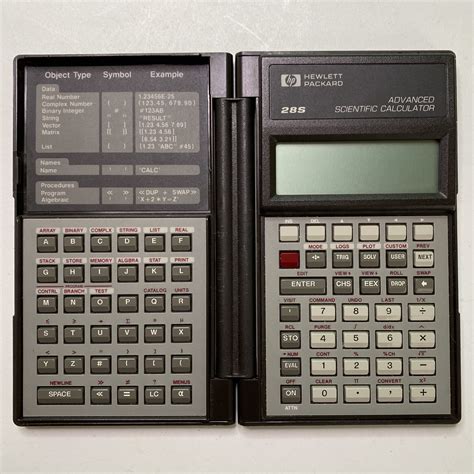Hewlett Packard Hp 28s Advanced Scientific Programmable Calculator