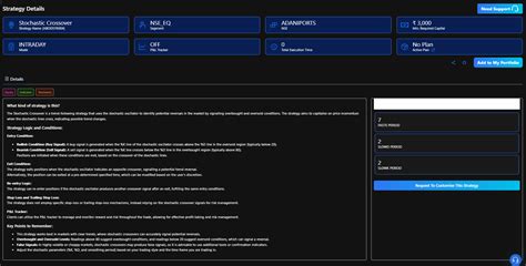 Strategy Details Help Center Algobulls