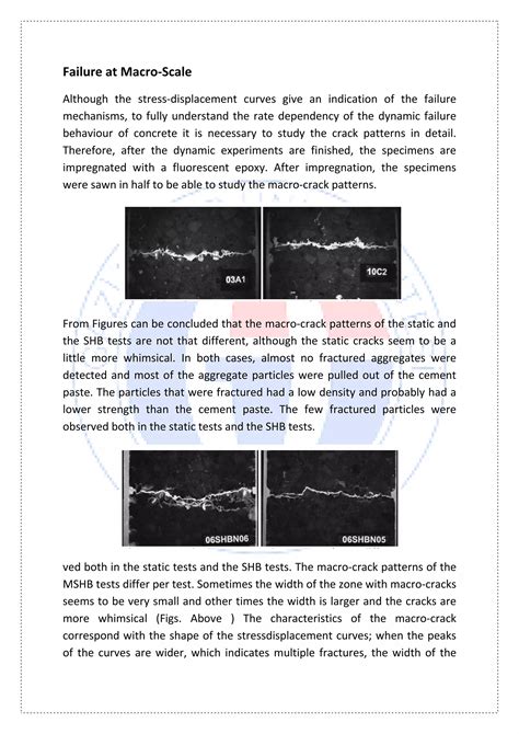 The Crack Pattern Of Rc Beams Under Loading Pdf Geology Science
