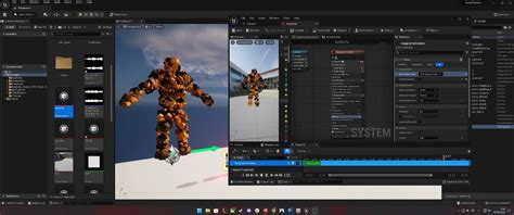 why is this niagara skeletal mesh disappearing when i click play r