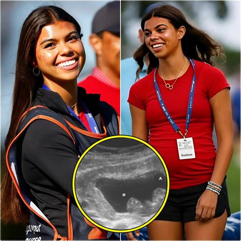 Golf ¡felicitaciones Sam Alexis Woods Hija De La Leyenda Del Golf