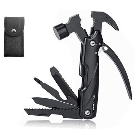 Multifunction Hammer 12 In 1 Multifunction Plier Survival Hammer Stainless Steel Blade Multi