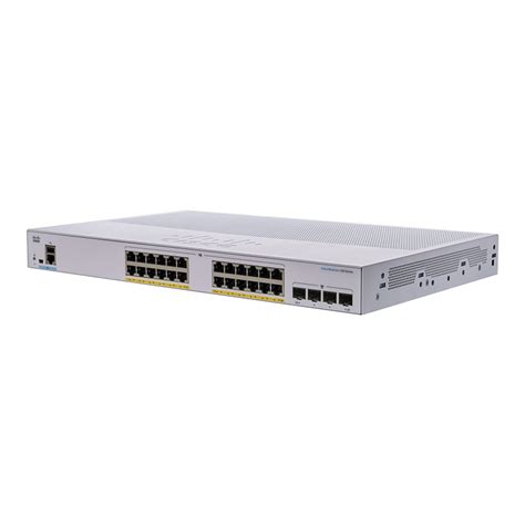 Cisco Cbs350 24p 4x 350 Series 24 Port Poe Gigabit Managed Switch 4 Port Sfp Cbs350 24p 4x