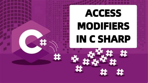 Access Specifiers Or Access Modifiers In C Sharp Amjad Ali In