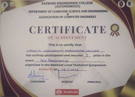 Vishwa M On Linkedin Programmingcontest Achievement Problemsolving Eec Rec