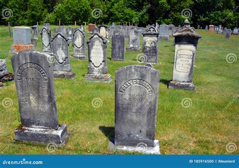 Saint Armand Methodist Cemetery Editorial Image Image Of Gravesite